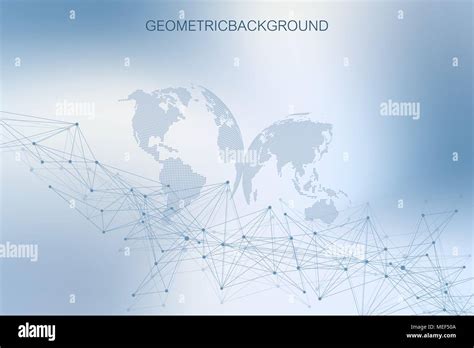 Abstract Cloud Computing Background And Networks Concept With Earth Globes Global Digital