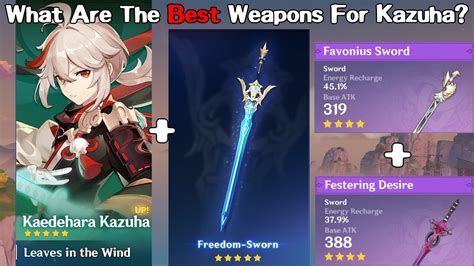 What Are The Best Weapons For Kazuha Prepare For Him Early Genshin