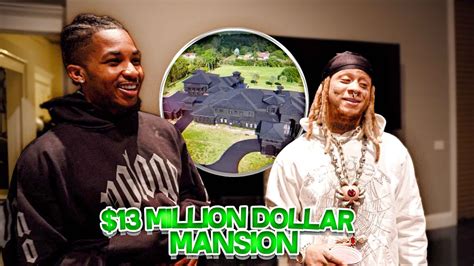 Trippie Redds 13 Million Blacked Out Mansion Tour Youtube
