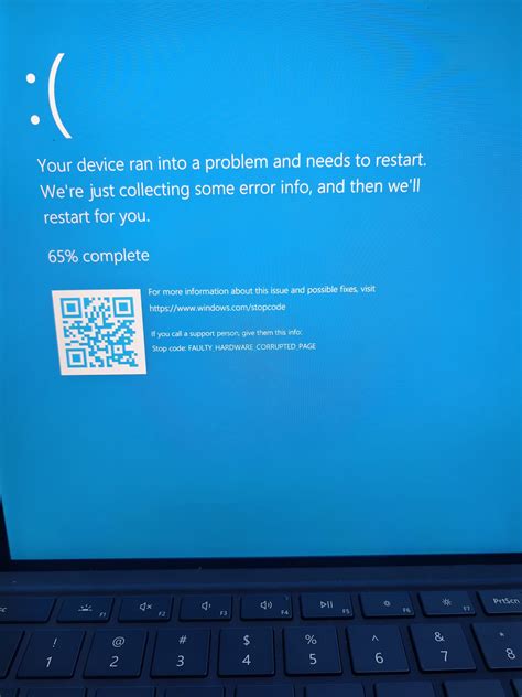 Blue Screen Of Death Windows 10 Faulty Hardware Corrupted Page At Meghan Herbert Blog