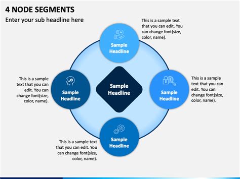 4 Node Segments Powerpoint Presentation Slides Ppt Template