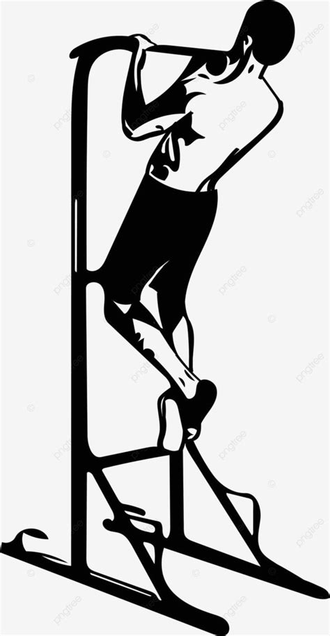 A Sketch Of A Male Engaging In Trx Pushups While Doing Crossfit A Sketch Of A Male Engaging In Trx Pushups While Doing Crossfit