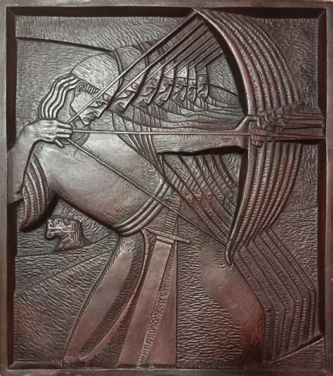 Ivan Meštrović Reljef U Drvu