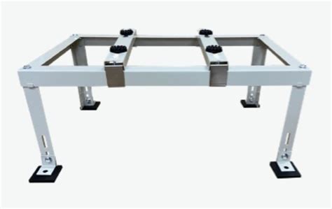 Support Thermopompe Acier Galvanisé 4 Pattes Au Sol Kanartic