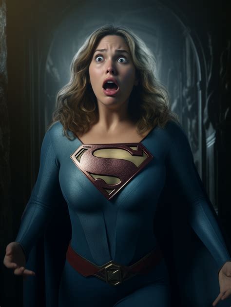 Supergirl shocked! by shockedheroines on DeviantArt