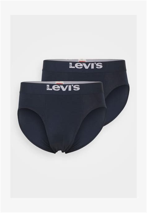 Levis® Men Solid Basic Brief 2 Pack Panties Navy Dunkelblau Zalando Ch