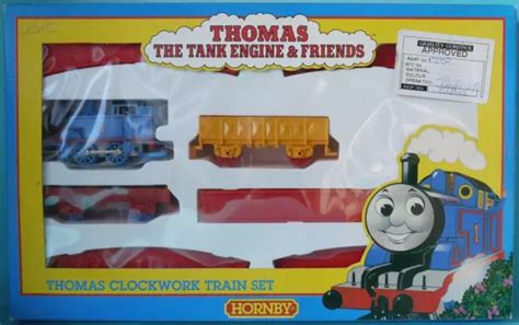 Hornby Thomas The Tank Engine Clockwork Train Set Playtrains Signed