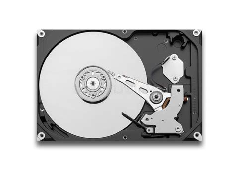 Open Hard Disk Drive Stock Image Image Of Isolated 295612667