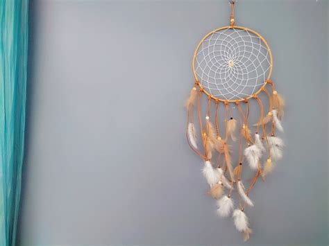 Indian Leather Rope Dream Catcher Etsy