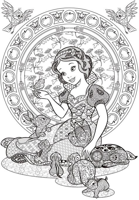 Hard Disney Coloring Pages At Getcoloringscom Free