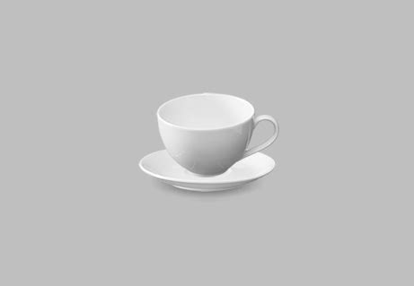 Breakfast Cup Set 250 Cc Porcelain Hotel And Restaurant Collection