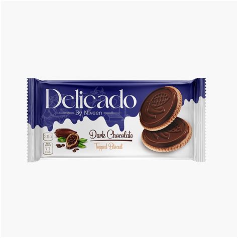 Dark Chocolate Topped Biscuit Niveen Brands