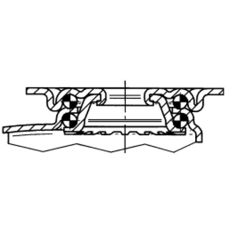 Колело 75мм въртящо неръждаемо с ролка от полипропилен и електропроводима дума Профис БГ