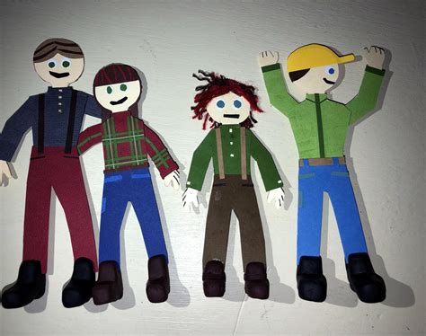 Paper Puppet People 15 Steps With Pictures Instructables