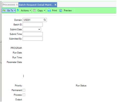 Batch Job Set Up Logan Consulting