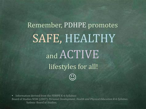 Pdhpe Rationale Pptx
