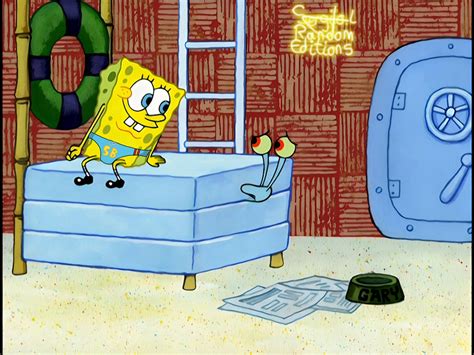 Spongebob With His New Blue Speedo Edition By Sergibluebird16 On Deviantart