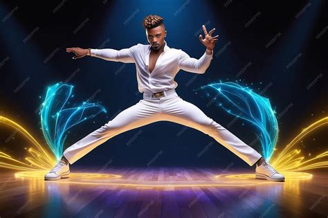 Premium Photo Rhythm Of The Dance Dynamic Dancer Daniel