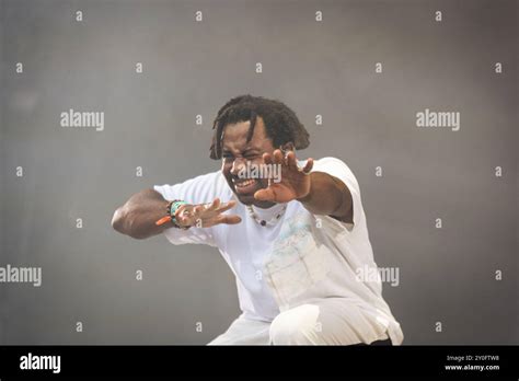 The British Singer And Songwriter Sampha Performs Live At The Rock En