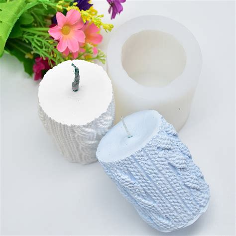 Molde De Vela Para Fabricación De Velas Manual Columna De Hilo 3d