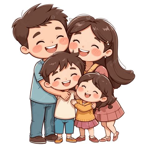 Cute Cartoons Hugging