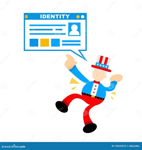 Uncle Sam With Sign Vector Illustration 14127624