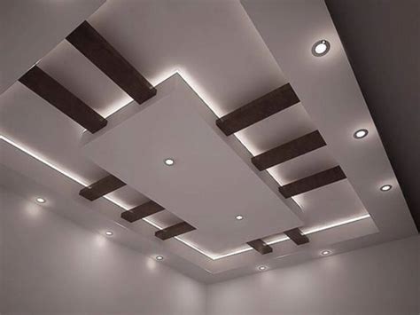 49 Tren Gaya Gypsum False Ceiling Design Model Lampu