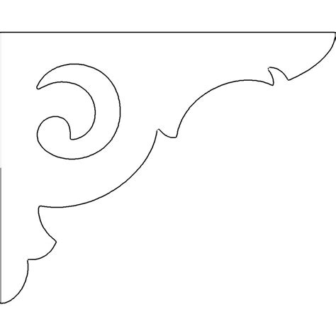 Corner Model V 1852 Eps Dxf 2d Vector Model