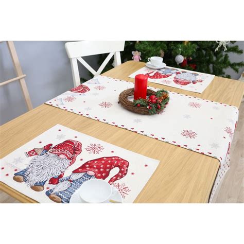 Stalo Takelis Kalėdų Elfai Ambertextile Lt