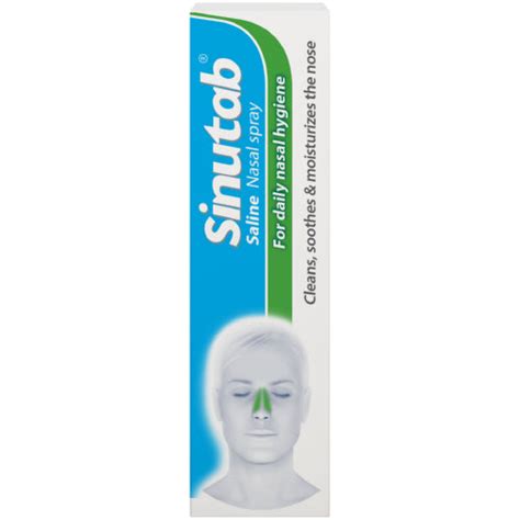 Sinutab Saline Nasal Spray 15ml Cura Pharm