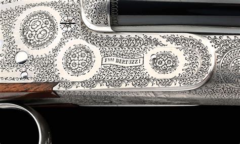 Lot Detail M Scarce 28 Gauge Bertuzzi Side By Side Shotgun With