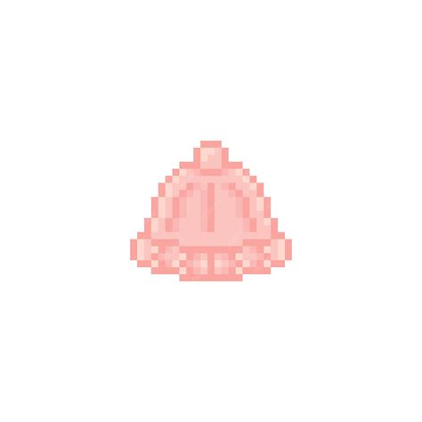 Premium Vector Illustration Vector Graphic Of Wool Hat In Pixel Art Style
