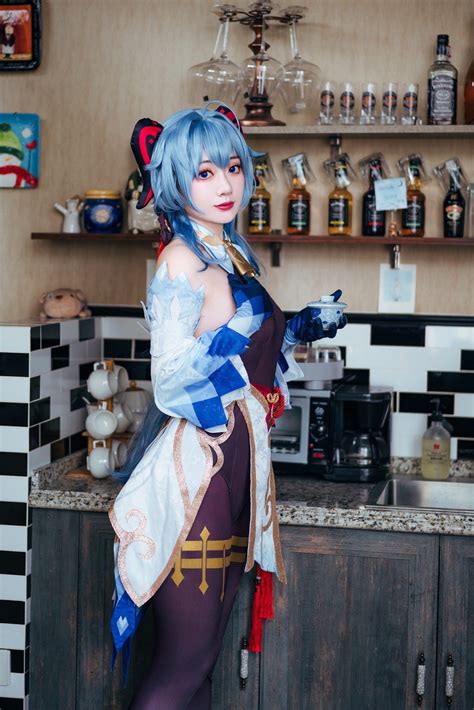 《原神》甘雨cosplay 次元岛