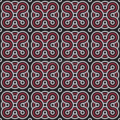 Abstract Design Pattern For Wall Tile And Floor Tile Mosaic Geometric