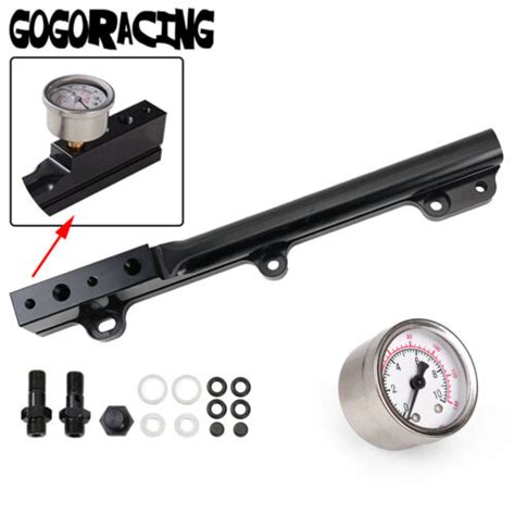 D Series High Flow Fuel Rail Kit For Honda D15b7 D15b8 D16a6 D16z6 Ebay