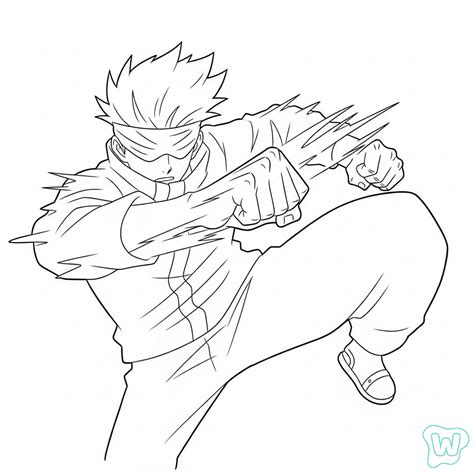 16 Gojo Satoru Coloring Pages Free Pdf Download