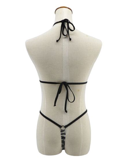 Camouflage Extreme Micro Bikini G String Thong Bottom Sexy Slutty Mini
