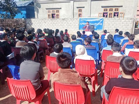 ပင်လုံမြို့ ပန်းပျိုးလက်ကိုယ်ပိုင်အလယ်တန်းကျောင်း၌ ၇၇နှစ်မြောက် ပြည