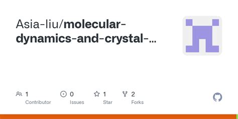 Github Asia Liu Molecular Dynamics And Crystal Plasticity