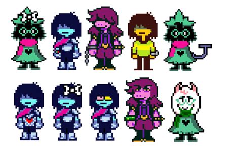 Part 1 Through 10 Of The Equipping Sprites Series A Compilation