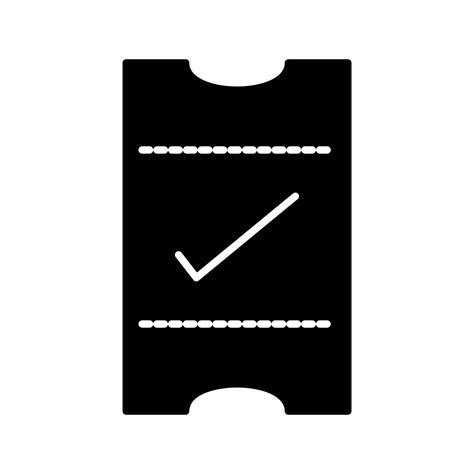 Passes Vector Icon 14716971 Vector Art At Vecteezy