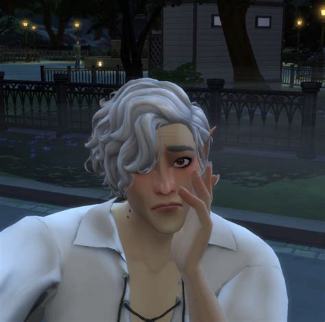 Astarion Ancunin Baldurs Gate 3 Edited W Better Cc The Sims 4