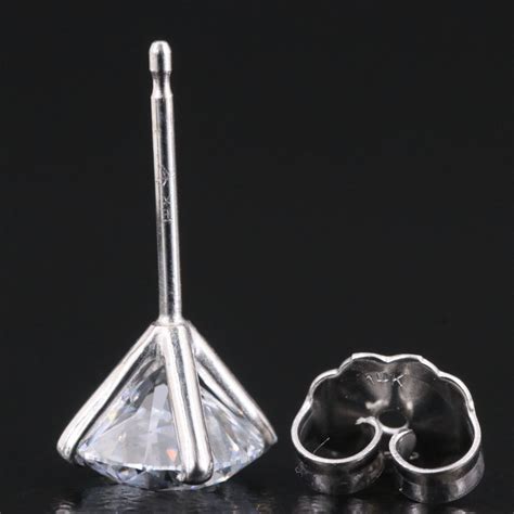 14k 206 Ctw Internally Flawless Lab Grown Diamond Earrings With Igi