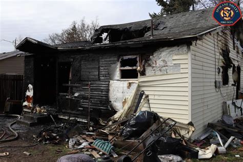 Emergency Crews Put Out House Fire In Spokane Valley Arson Suspect