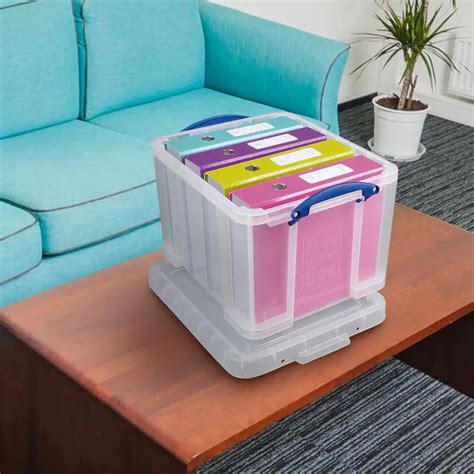 Really Useful Box 32 Liter Storage Container Wsnap Lock Handles 12