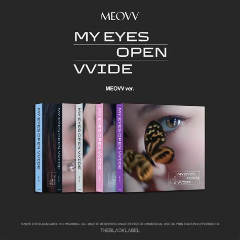 Meovv 1st Ep Album My Eyes Open Vvide Meovv Ver Meovv Official Store