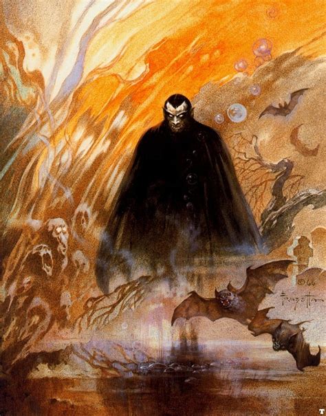 弗兰克弗雷泽塔插画科幻奇幻