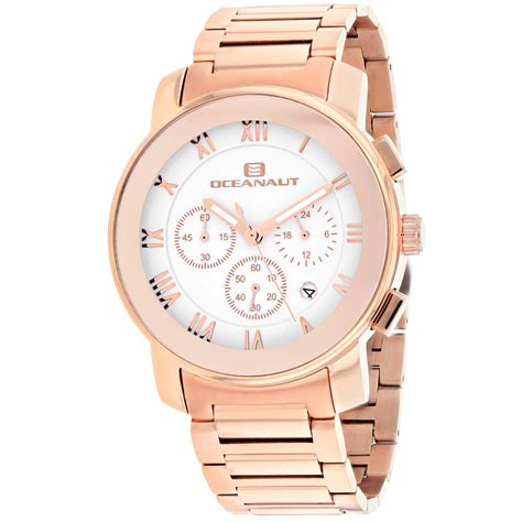 Oceanaut Mens Riviera White Dial Watch Oc0334 Oceanaut Watches