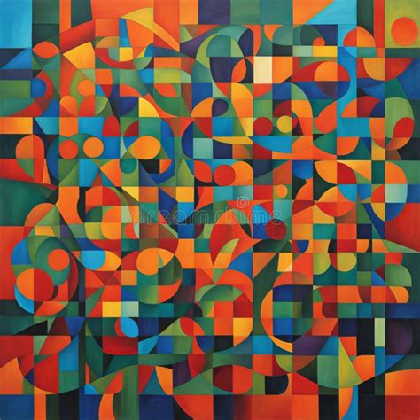 an abstract representation of unity and diversity through geometric