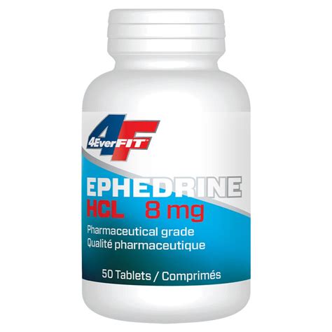 4ever Fit Ephedrine 8mg Pharmaceutical Grade Ephedrine Hcl Ships Wit